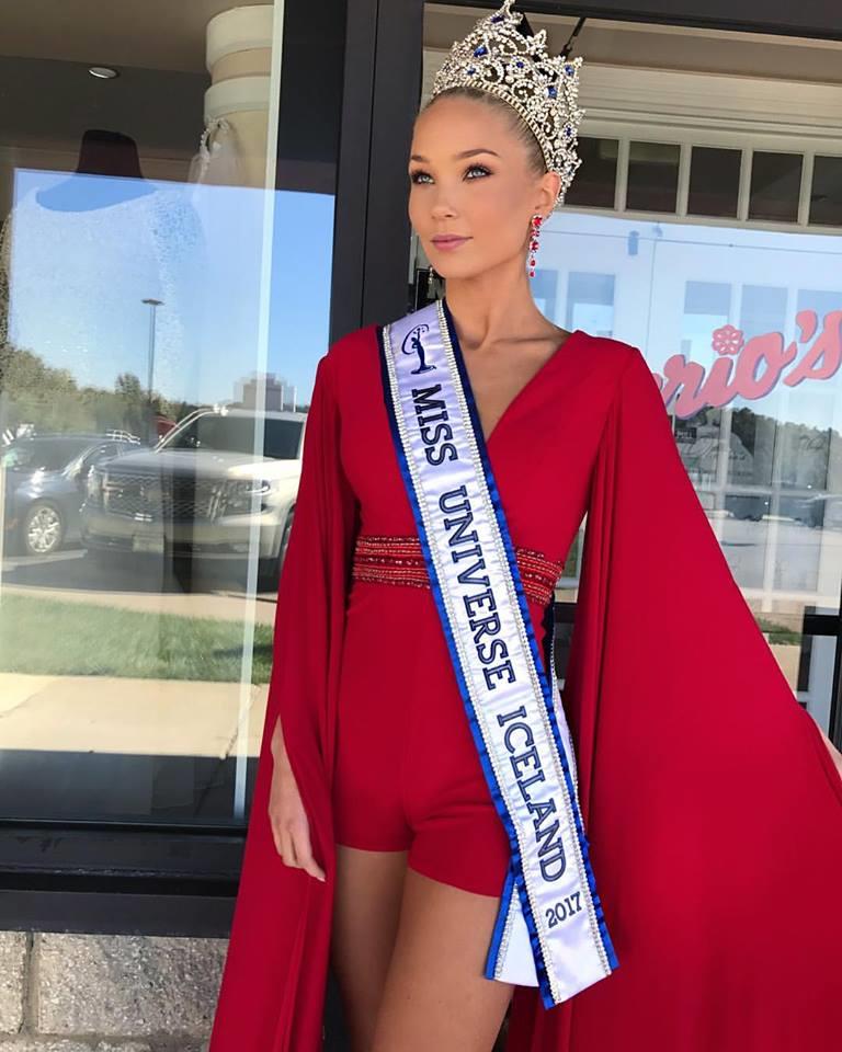 Arna Ýr Jónsdóttir Miss Universe Iceland 2017 Photo Credit Miss